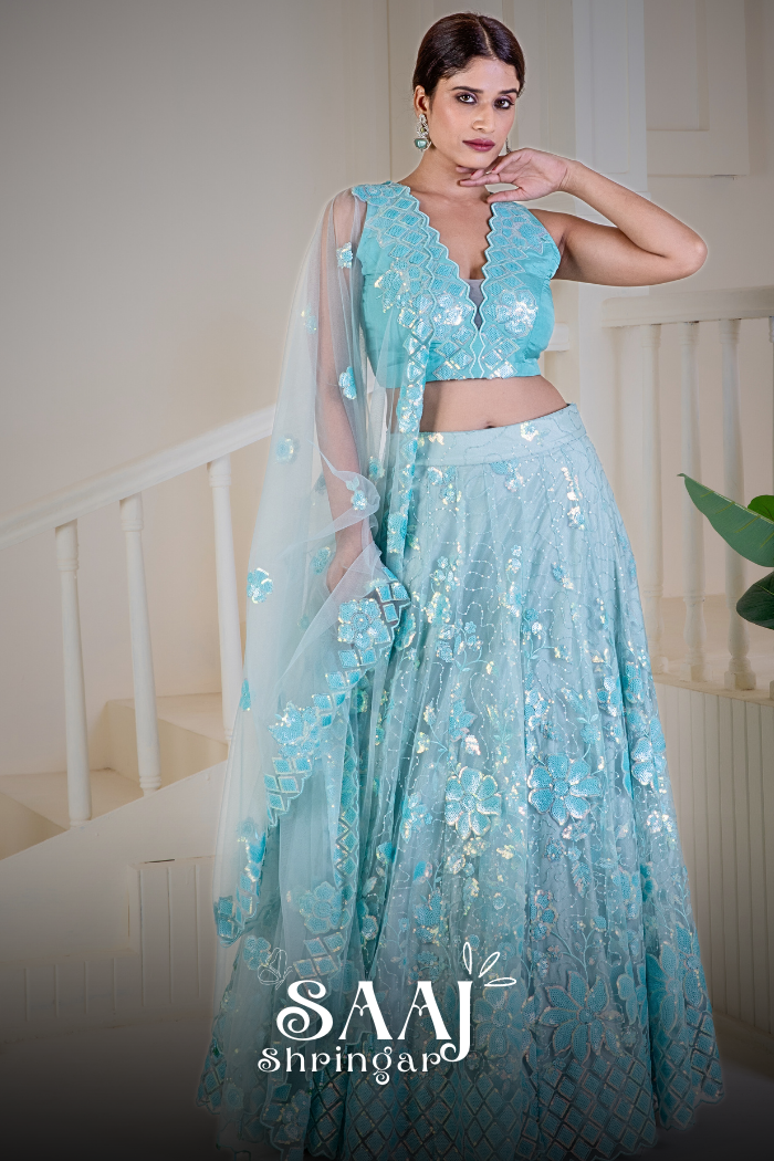 Shop Designer Lehenga & Indo Fusion Dresses Gurgaon – Ritivesh By ...